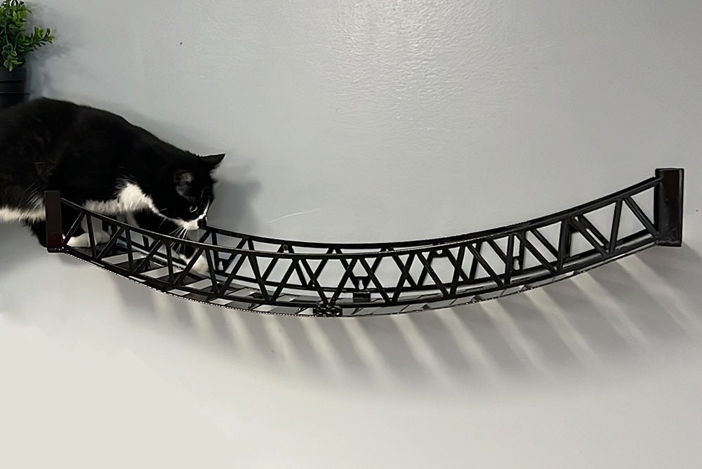 Ninjacat Floating Bridge Walkway (shelving) - Etsy