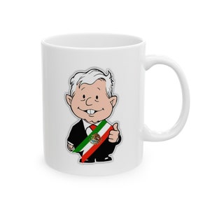 Taza Amlo Amlito El Mejor Presidente De Mexico - Etsy
