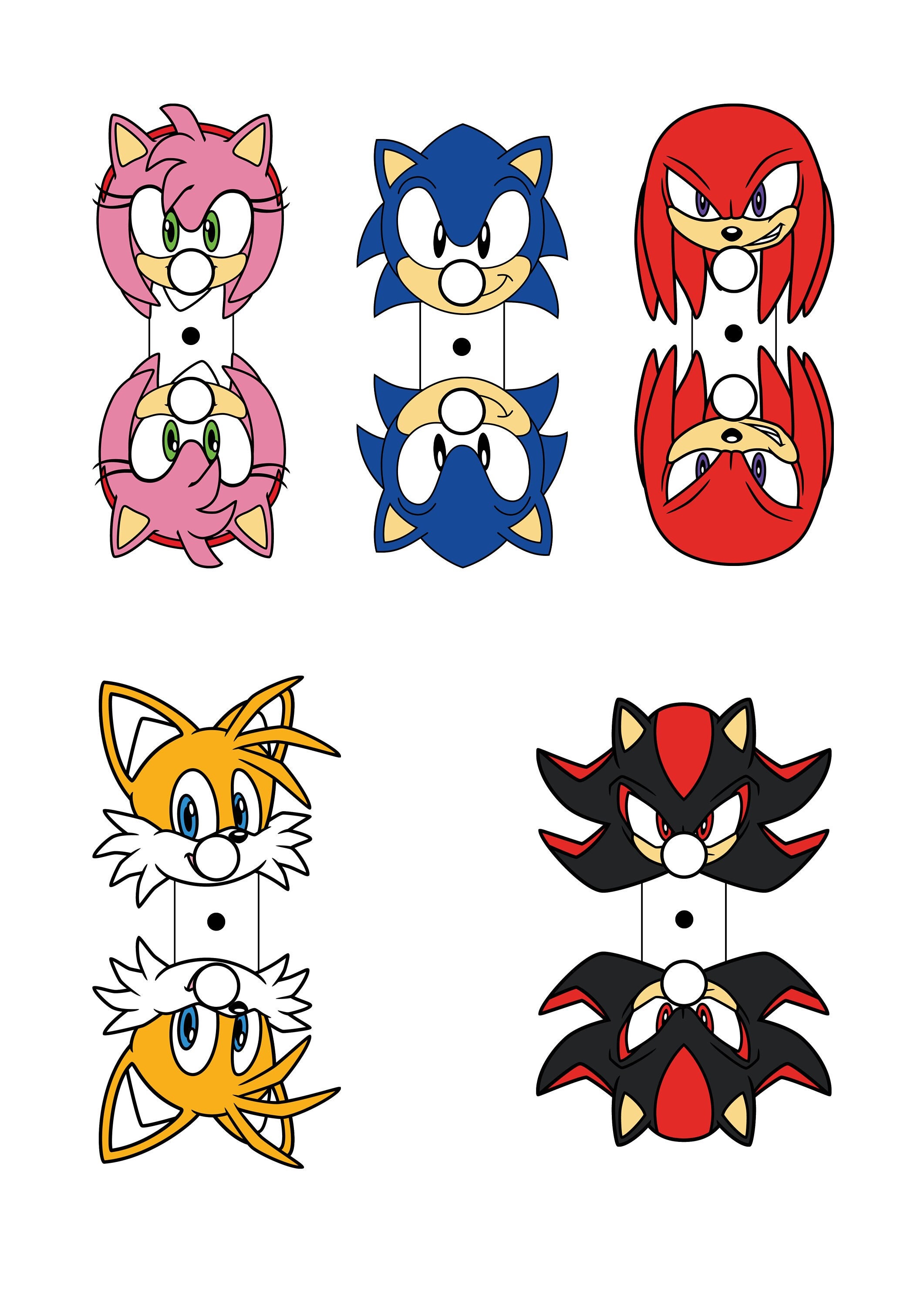 Lollipop Holder SONIC Digital - Etsy