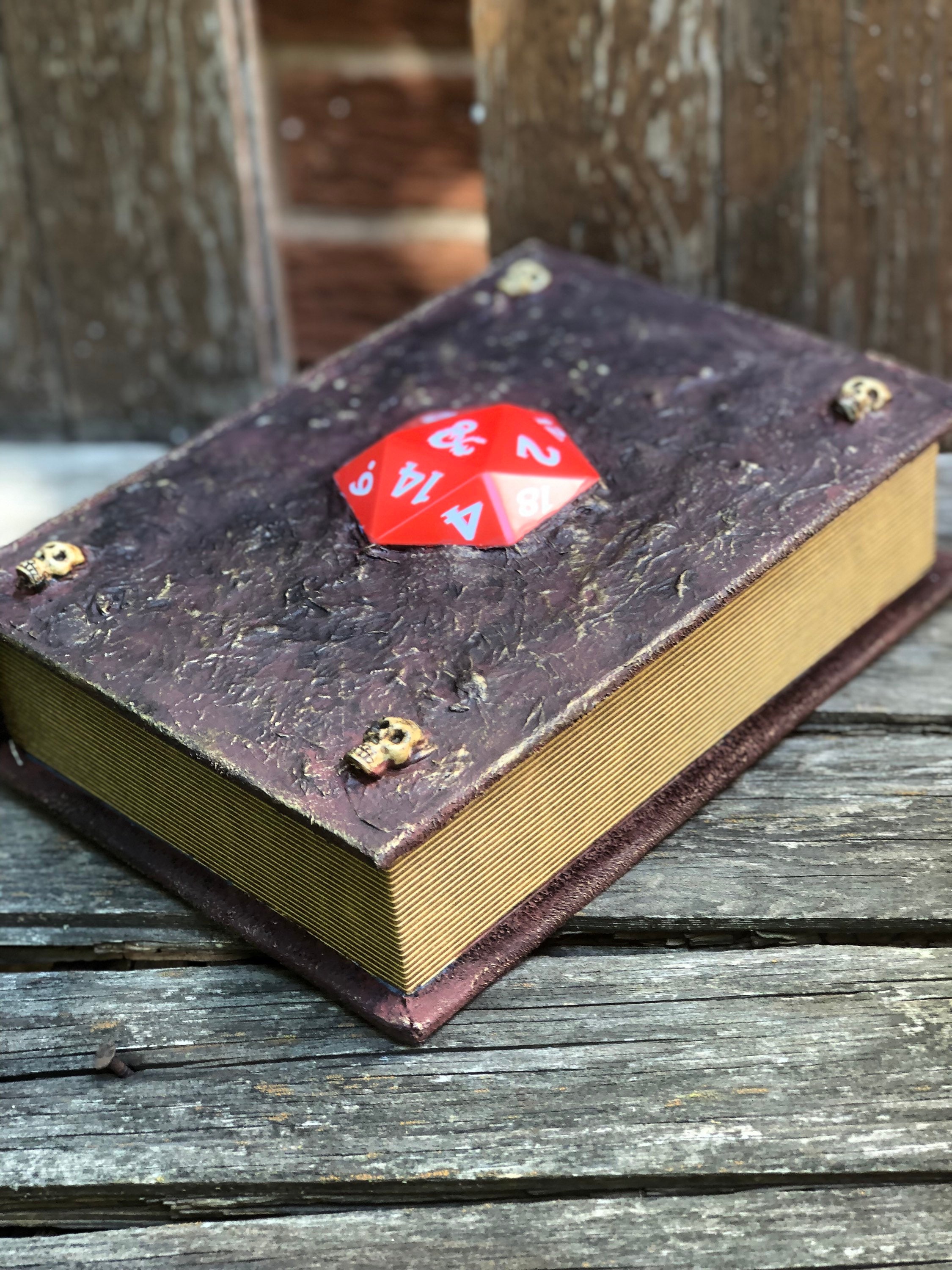Dice Tray - Spellbook Wizard’s Library Dicetray/diorama - Etsy