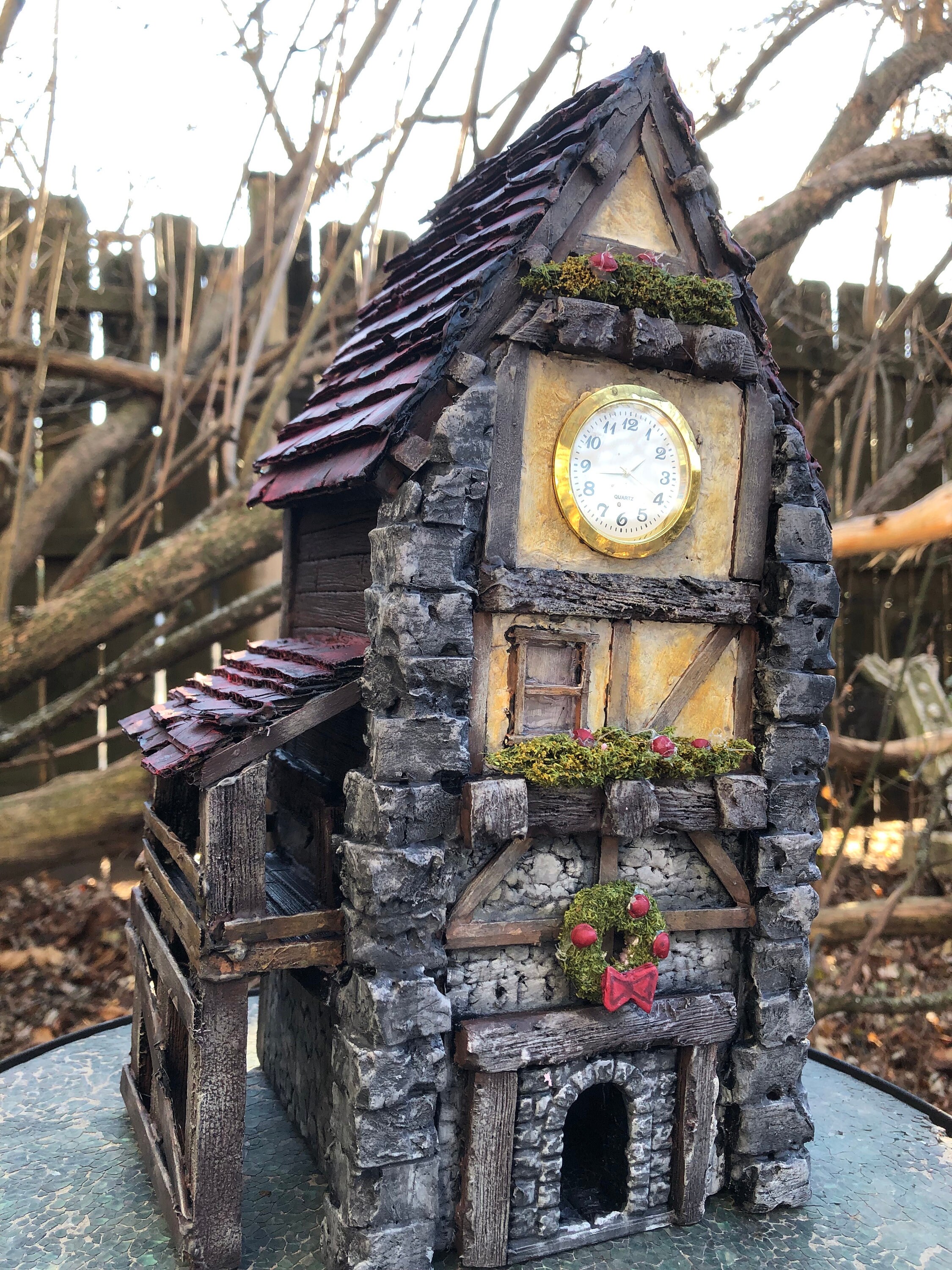 D&D Scatter Terrain Clock Tower Dnd Building for Ttrpgs - Etsy