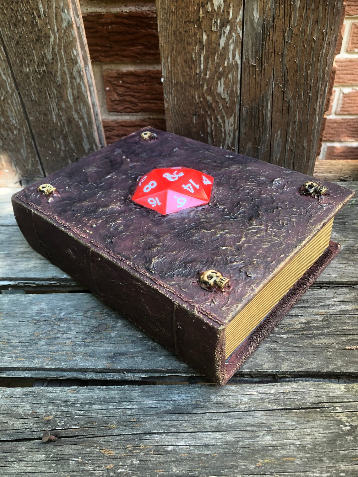 Dice Tray Spellbook Wizards Library Dicetray/diorama - Etsy