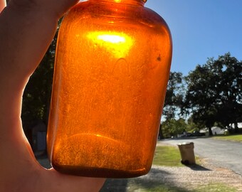 Old Snuff Glass - Etsy