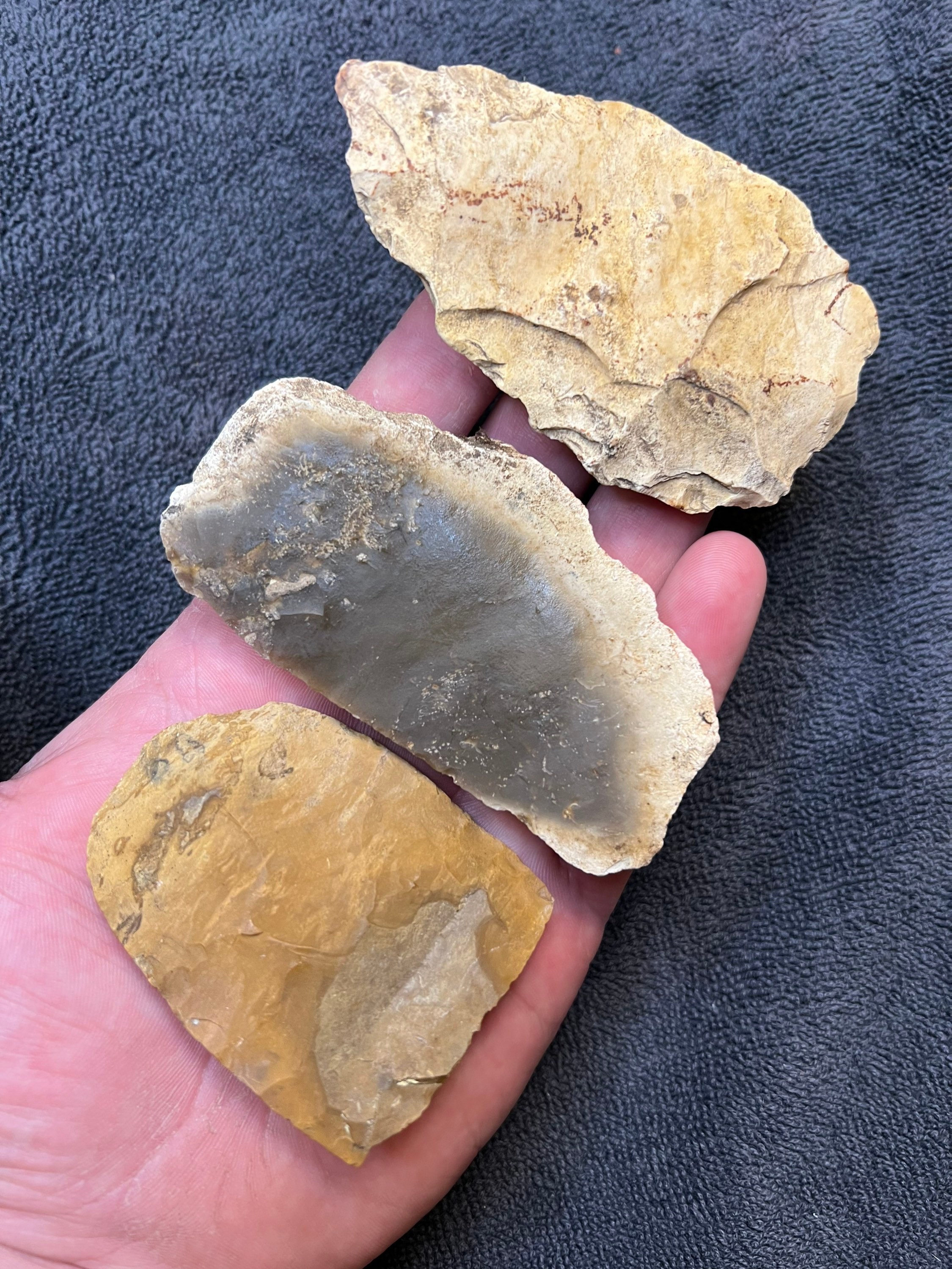 3 Piece Ancient Authentic Scraper Tool Knife Kit From Mississippi - Etsy