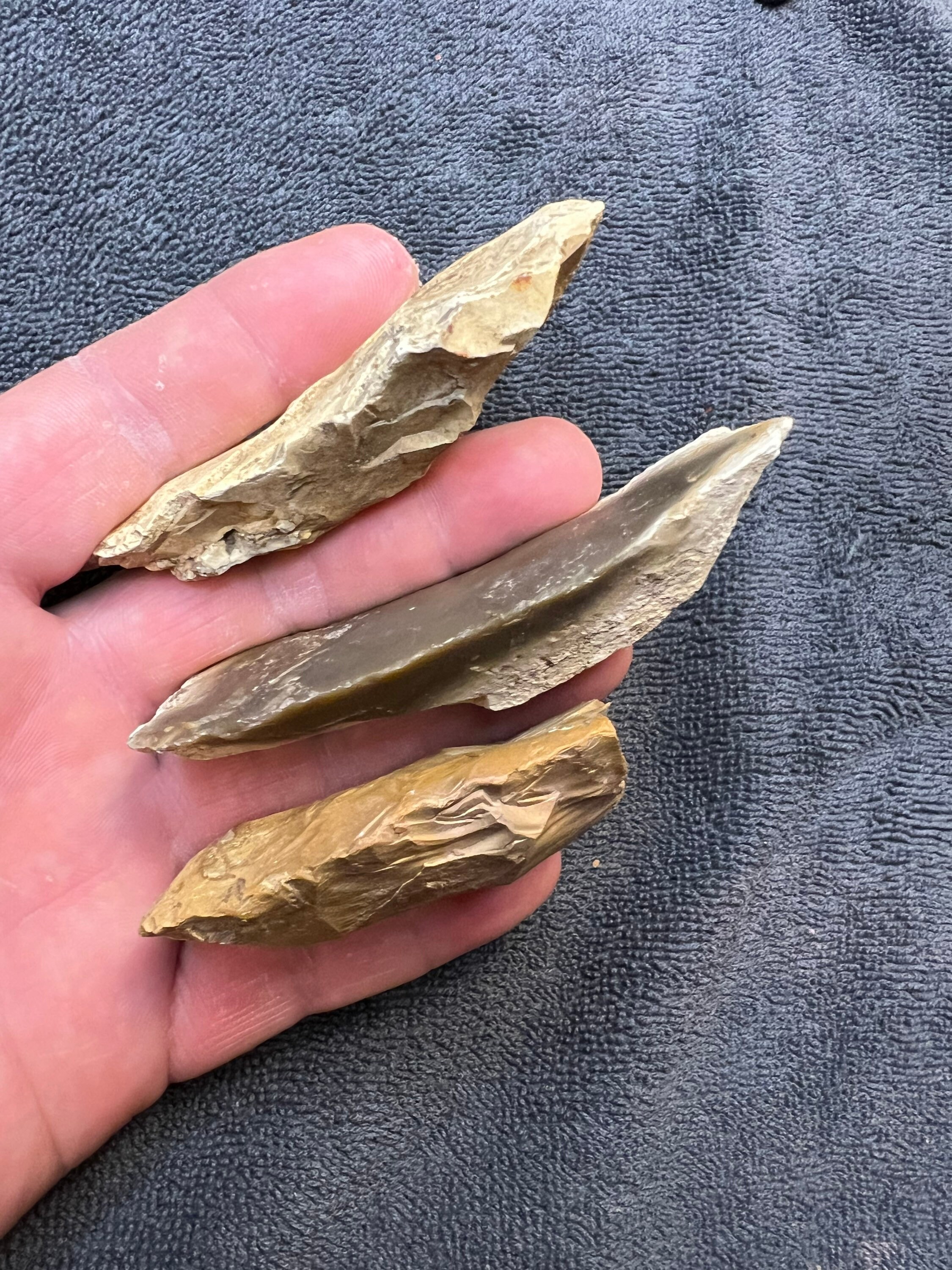 3 Piece Ancient Authentic Scraper Tool Knife Kit From Mississippi - Etsy