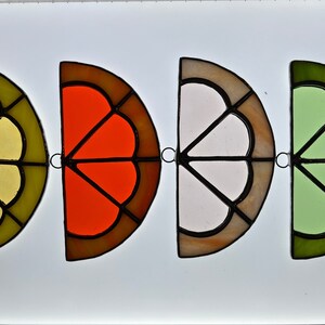 Stained Glass Fruit Slice - Etsy