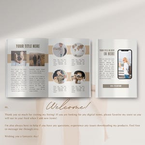 Ultimate Travel Book Template | Digital Trip Planner for Itineraries ...
