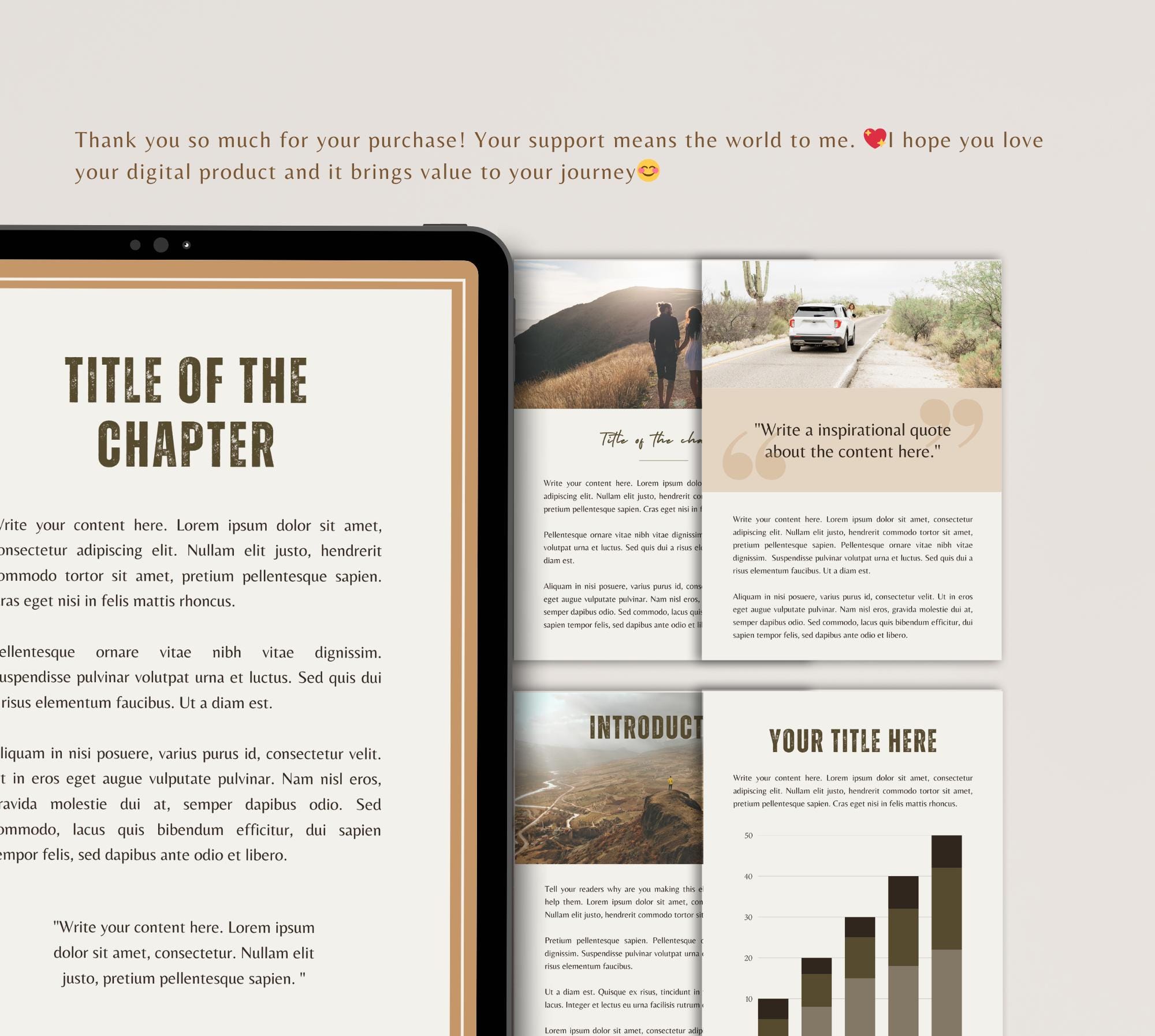 Ultimate Travel Book Template | Digital Trip Planner for Itineraries ...