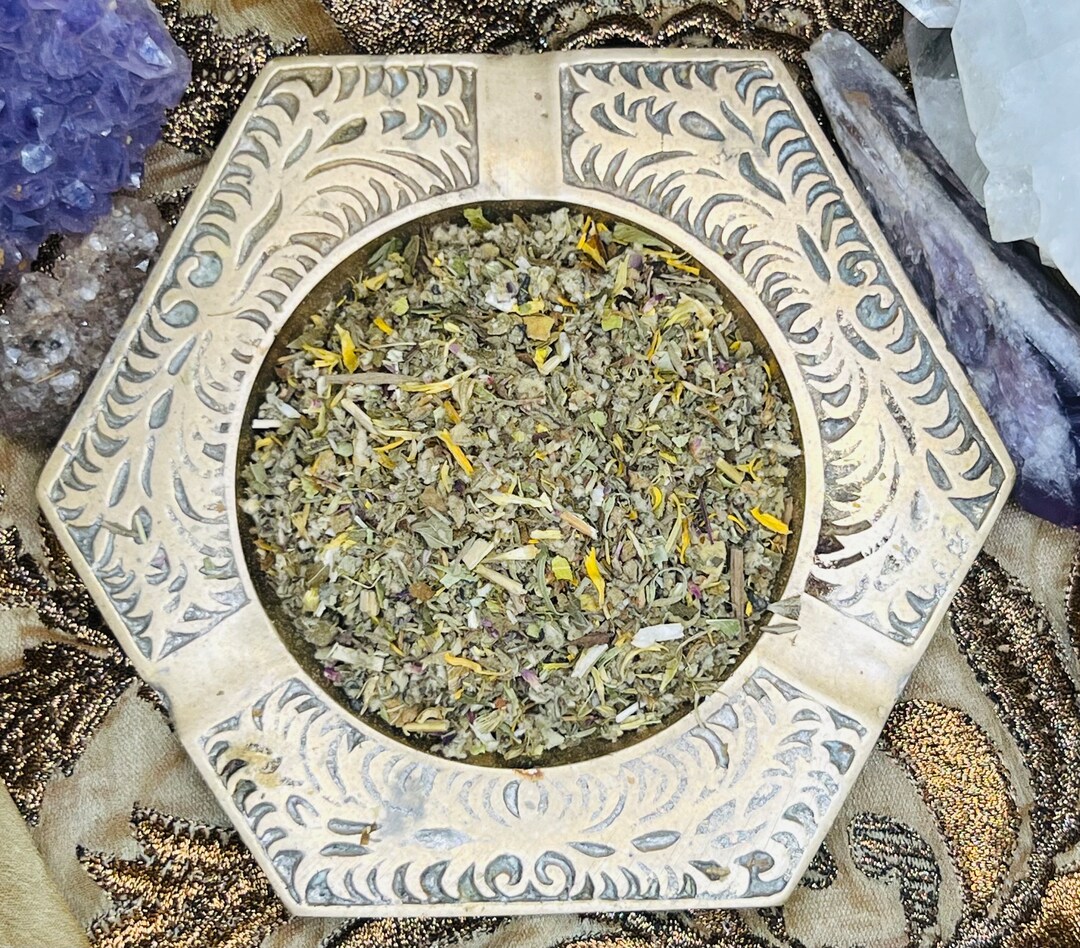 BREATHE FREE Herbal TEA, Smokers Tea, Herbal Blend, Loose Herbal Blend ...