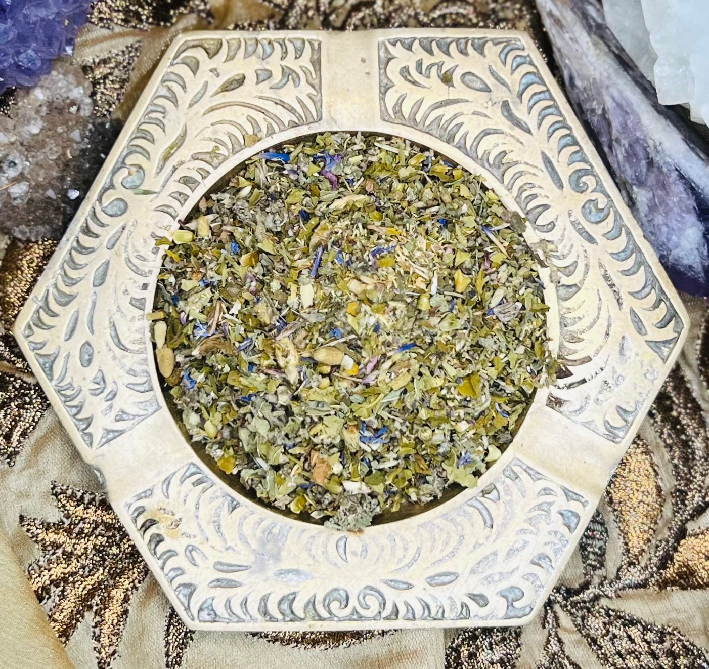 SERENE SPIRIT Herbal TEA, Smokers Tea, Herbal Blend, Loose Herbal Blend ...