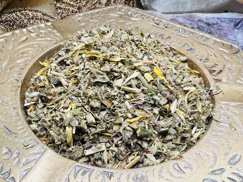 BREATHE FREE Herbal TEA, Smokers Tea, Herbal Blend, Loose Herbal Blend ...