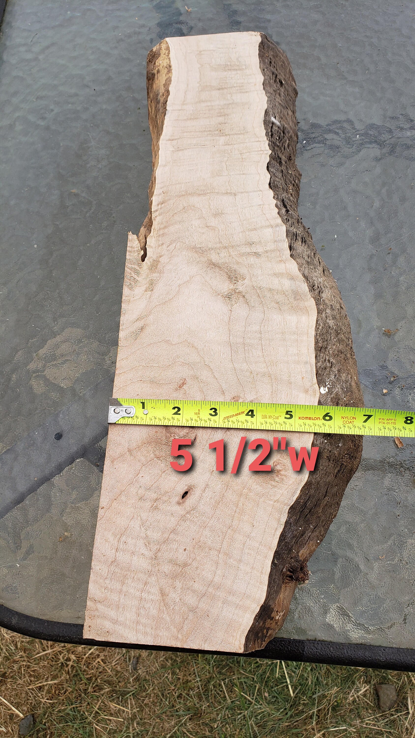 Curly Maple 1 Piece (B431) - Etsy