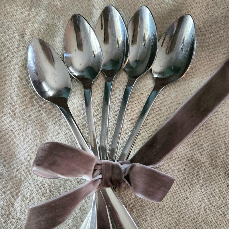 Long Handle Tea Spoons - Etsy