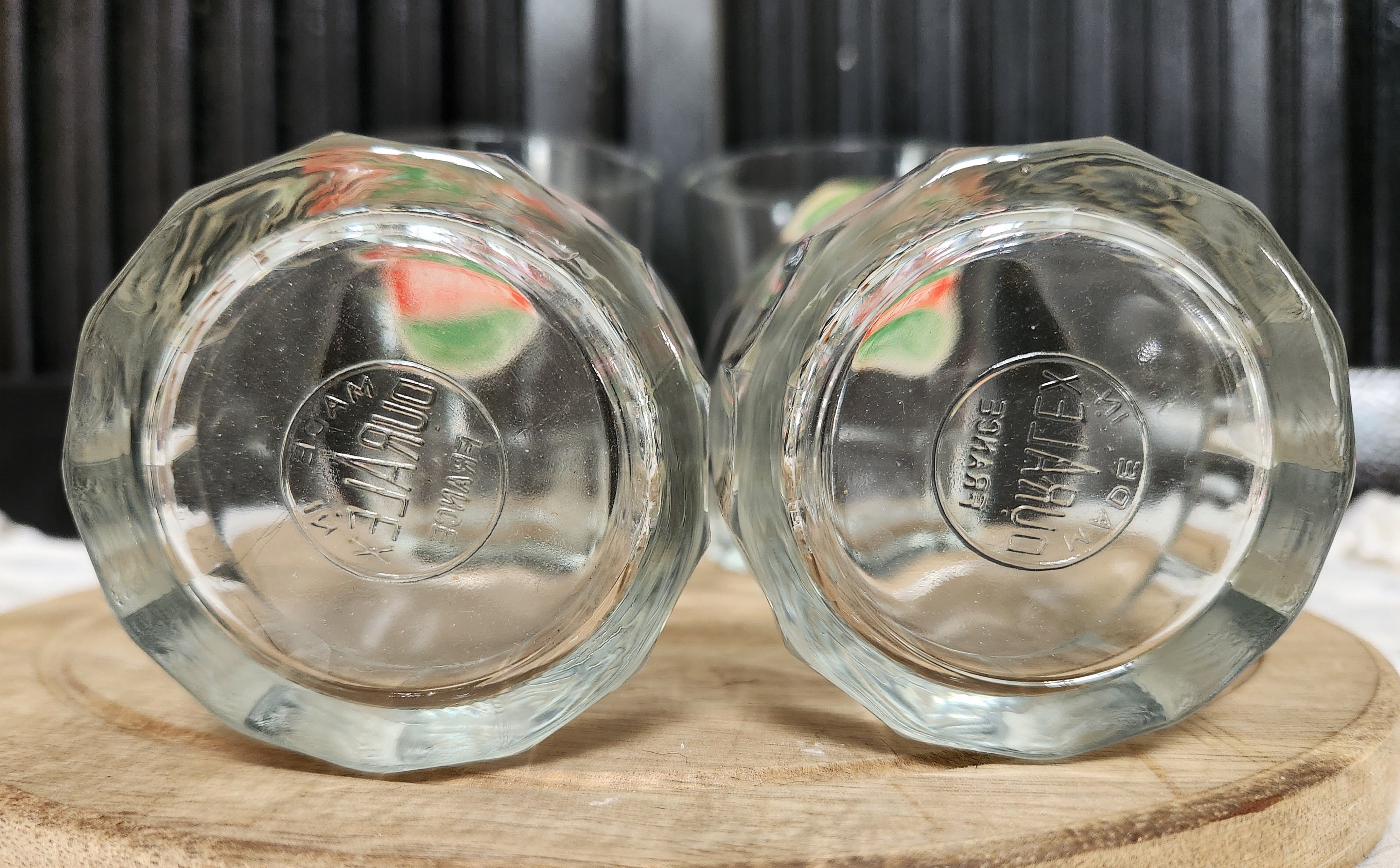 Vintage Duralex Glasses French Glassware Set of 4 - Etsy