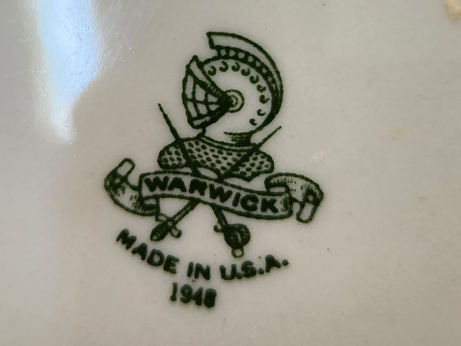 Vintage Warwick China Restaurant Ware Bread/dessert Plates. - Etsy