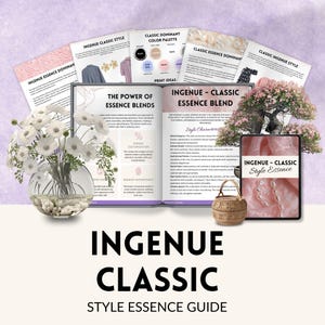 Ingenue Classic Style Essence Guide: Personalized Wardrobe (PDF) - Etsy