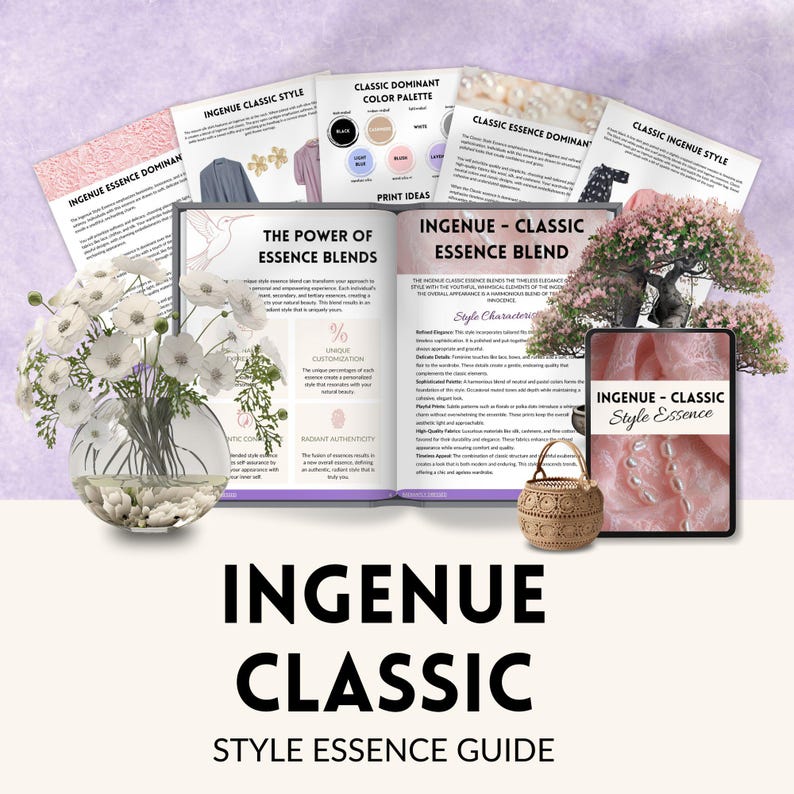 Ingenue Classic Essence Guide - STYLE GUIDE PDF - 7 Style Essences ...
