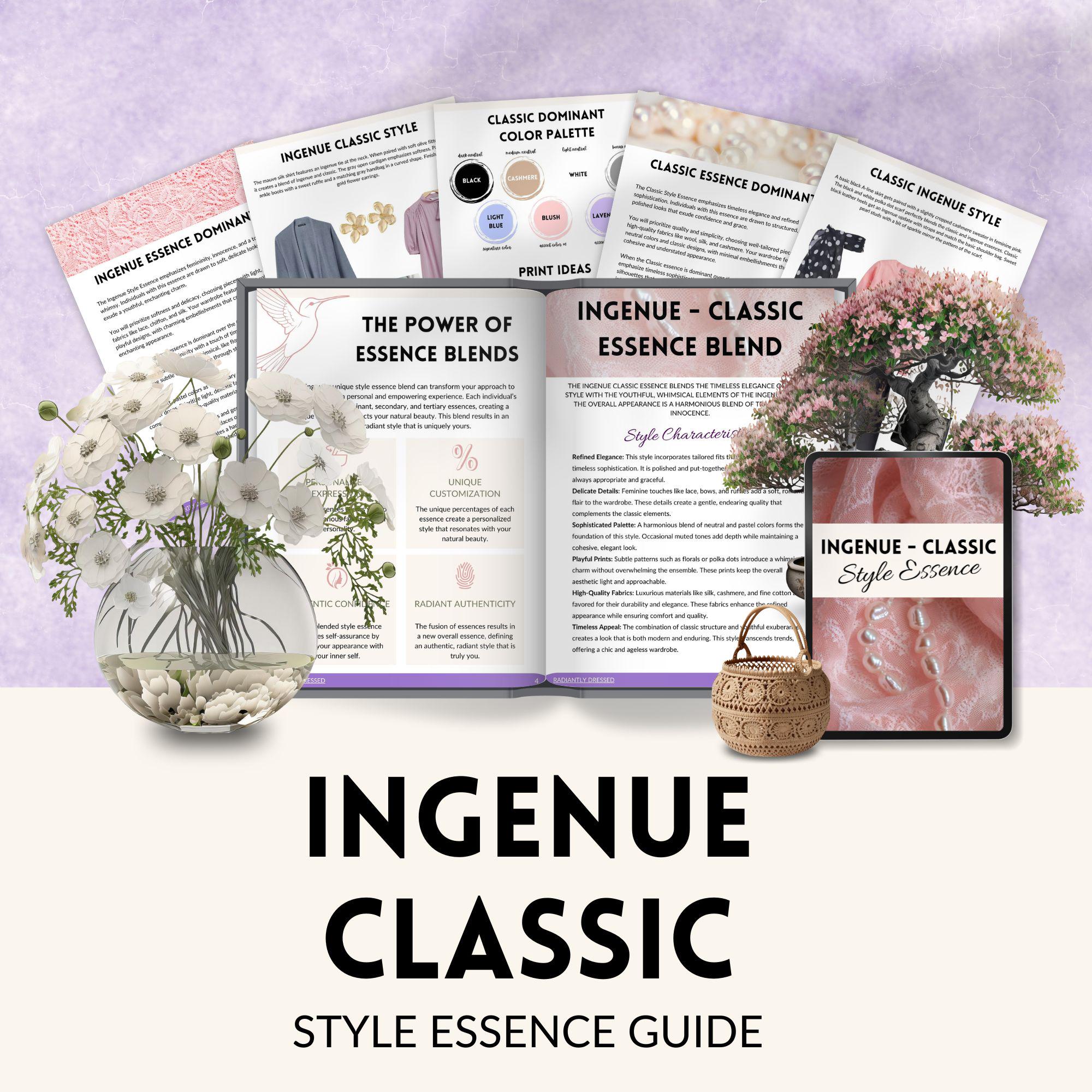 Ingenue Classic Essence Guide - STYLE GUIDE PDF - 7 Style Essences ...