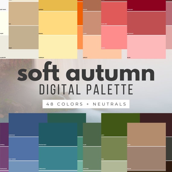 Autumn Color Palette Swatches 7 AUTUMN COLOUR PALETTES + HEX CODES