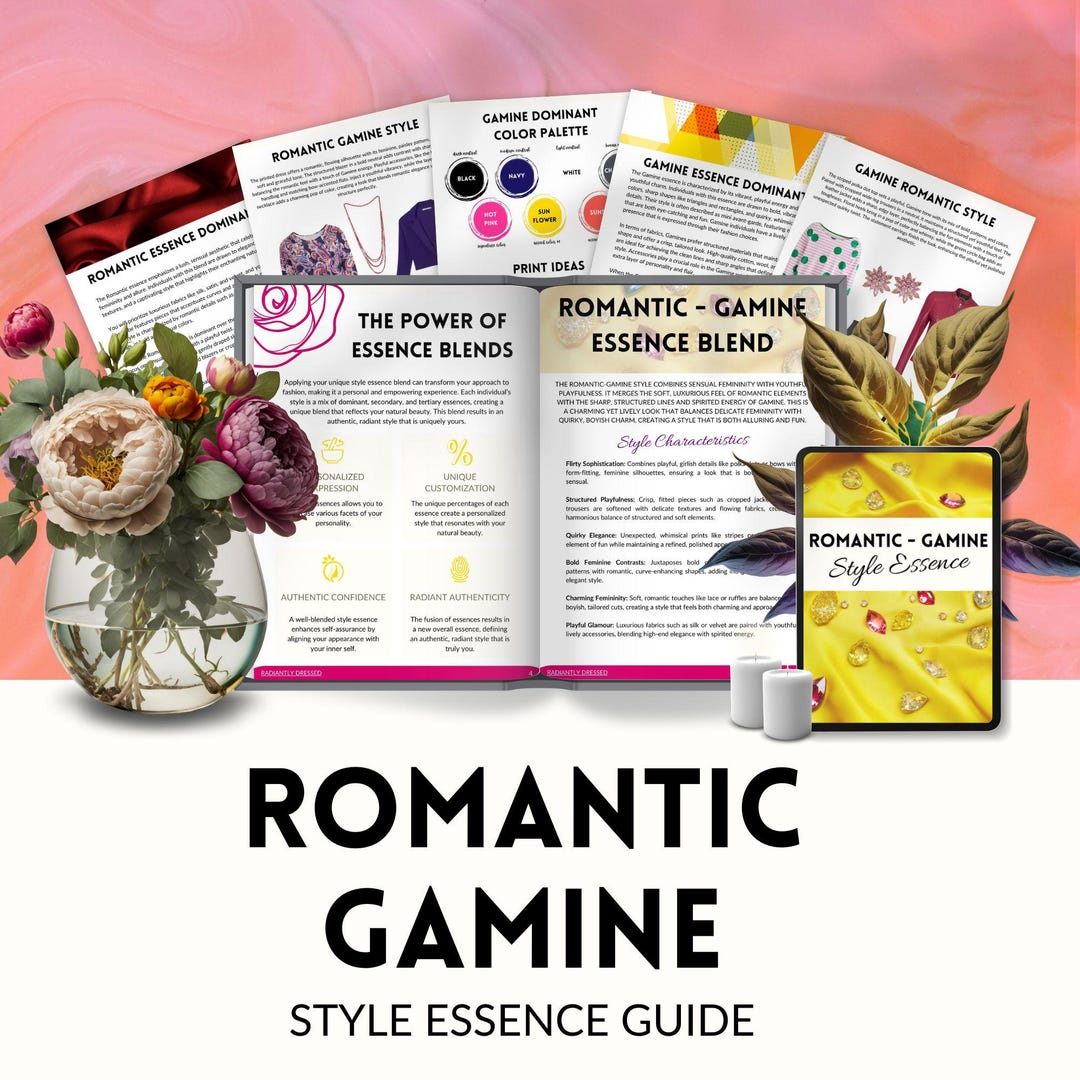Romantic Gamine Style Essence Guide (PDF) - Etsy