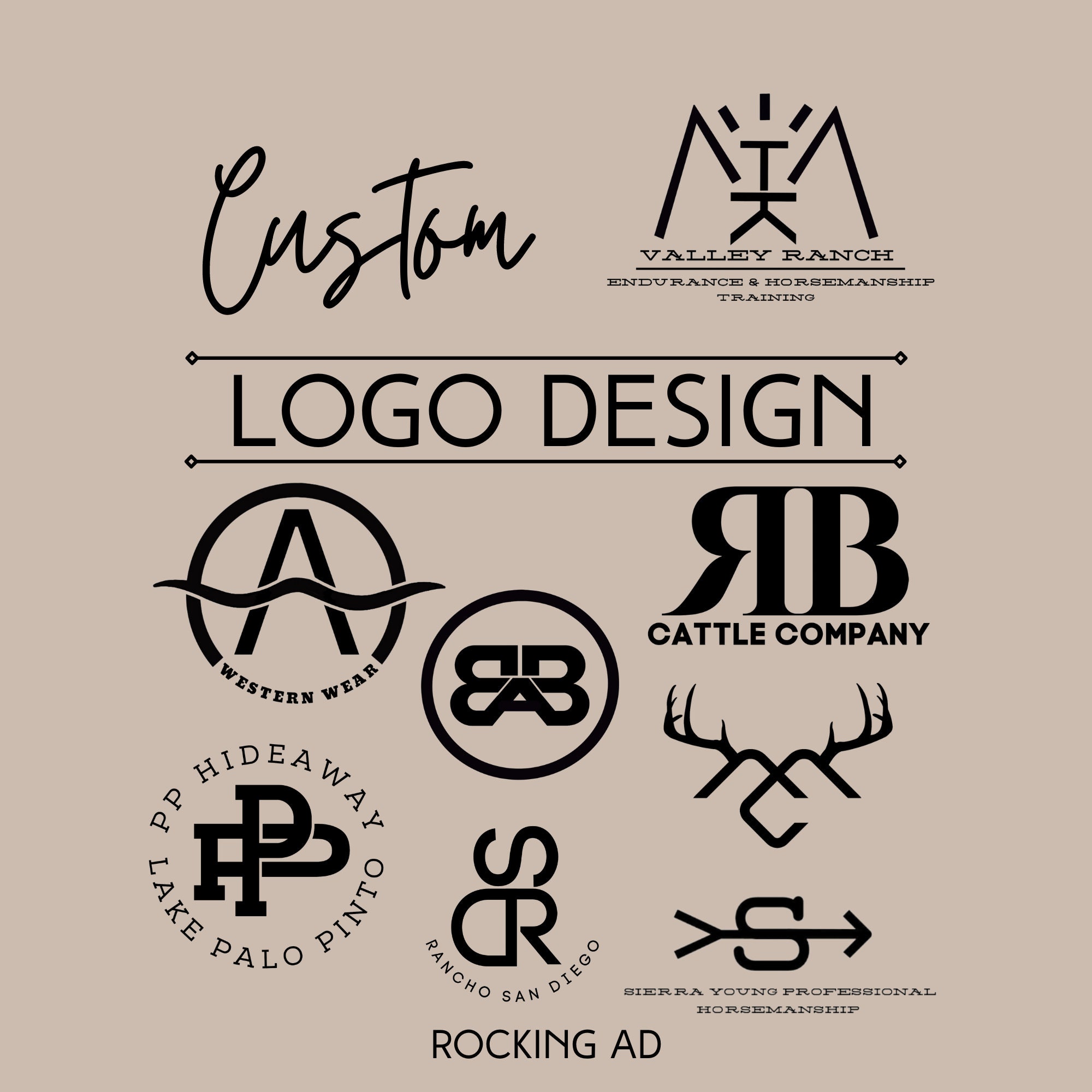Logotipos De Rancho Ocidental 50+ Ideas De Logos/rancho | Disenos De