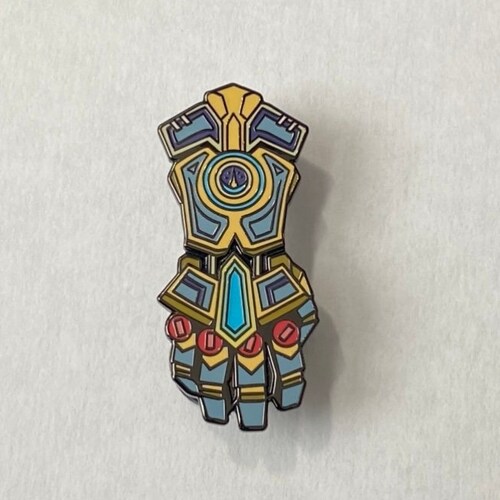 Arcane Enamel Pin Fanmade Vi's Hextech Gauntlet - Etsy