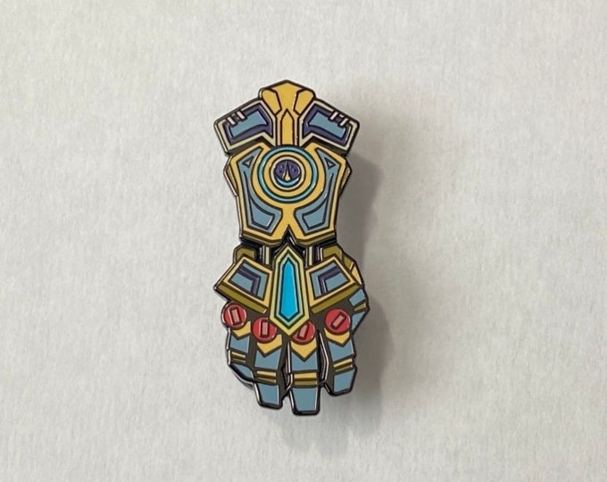 Arcane Enamel Pin Fanmade Vi's Hextech Gauntlet - Etsy