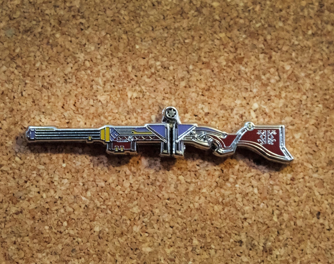 Arcane | Enamel Pin | Fanmade | Caitlyn's Folding Rifle - Etsy