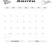 Simple Western Calendar - Etsy