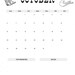 Simple Western Calendar - Etsy