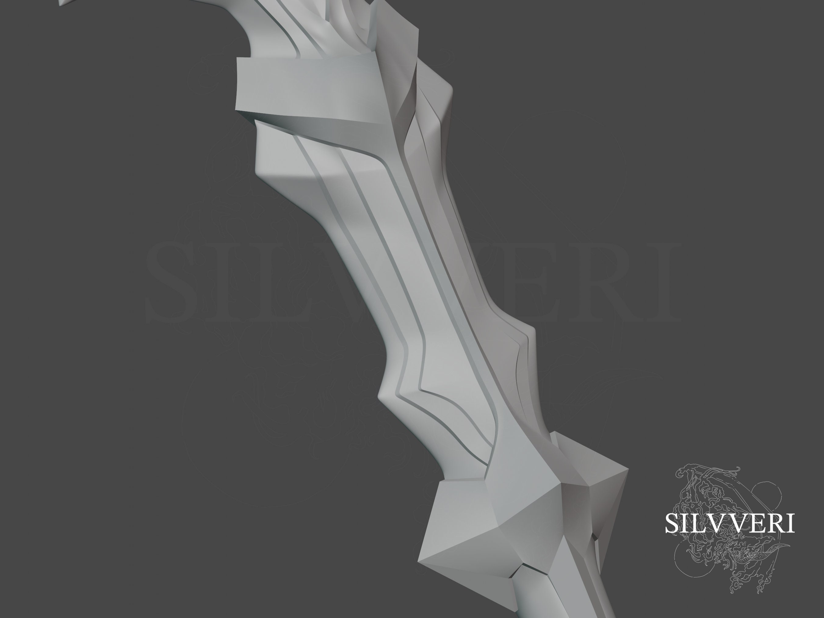 Cryo Abyss Mage Wand Prop for Cosplay - Genshin Impact - Instant ...