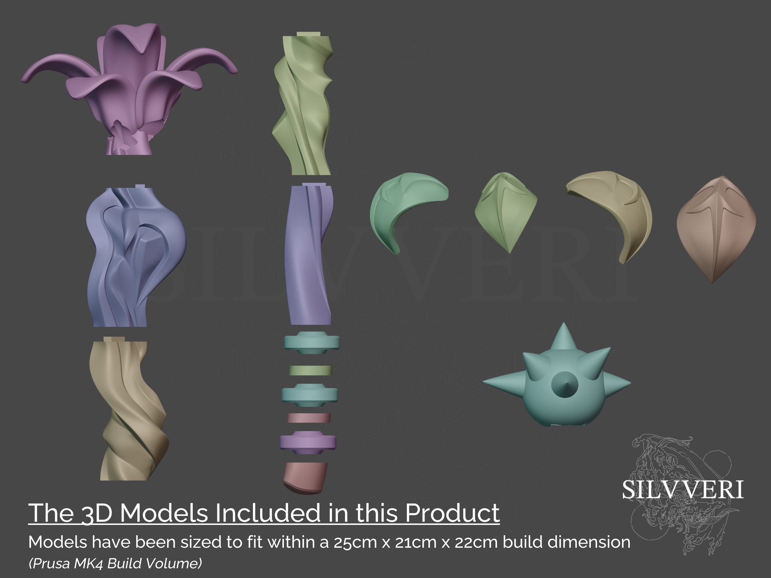 Pyro Abyss Mage Wand Prop for Cosplay Genshin Impact Instant Download ...