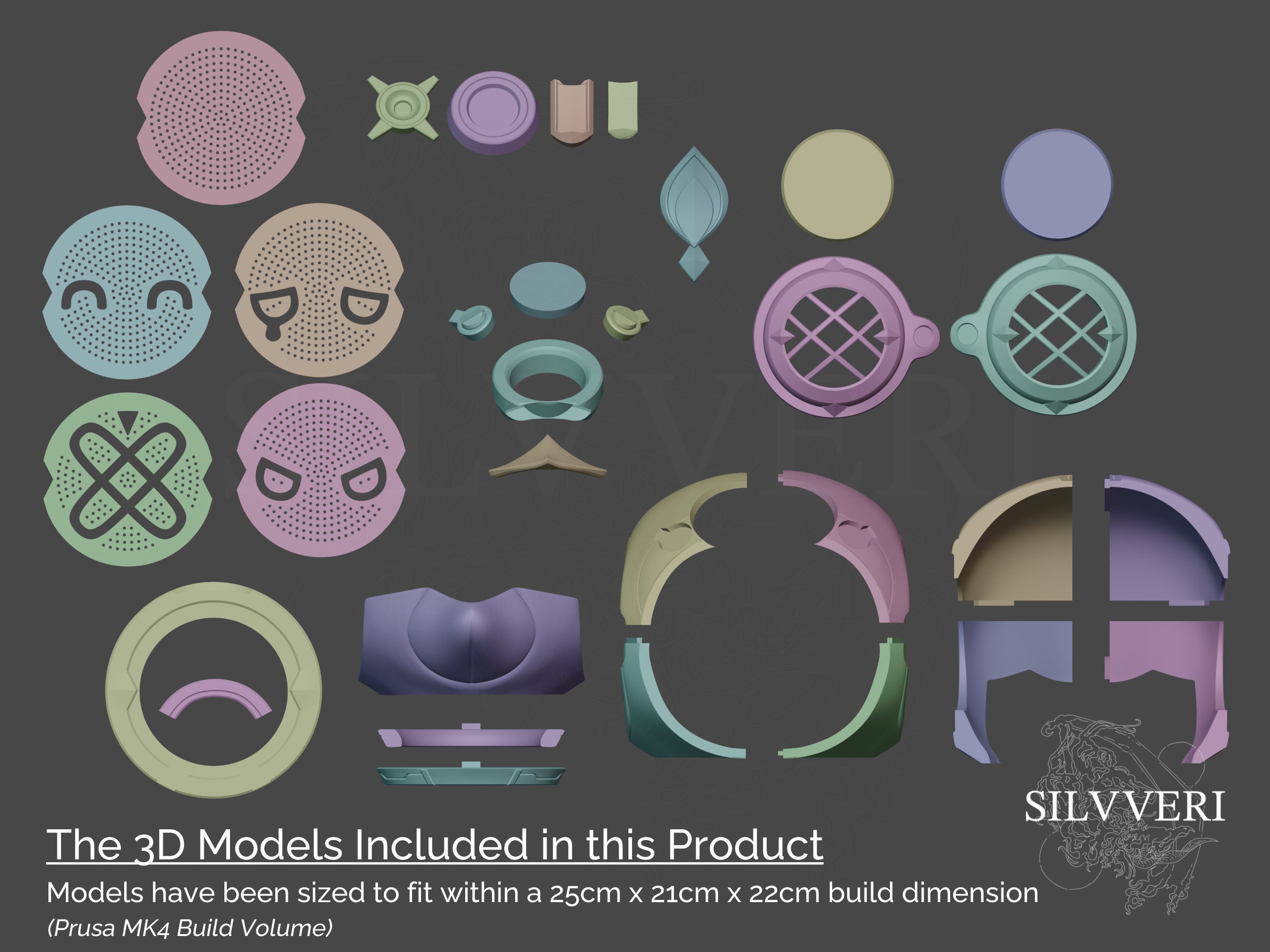 Freminet Helmet for Cosplay Genshin Impact Instant Download STL Files ...