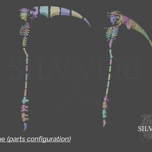 Undertaker Scythe Prop for Cosplay - Black Butler - Instant Download ...