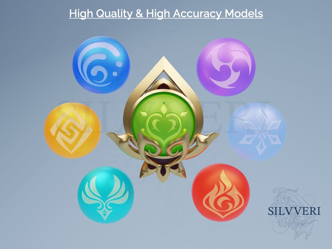 Sumeru Vision Bundle for Cosplay - Genshin Impact - Instant Download ...