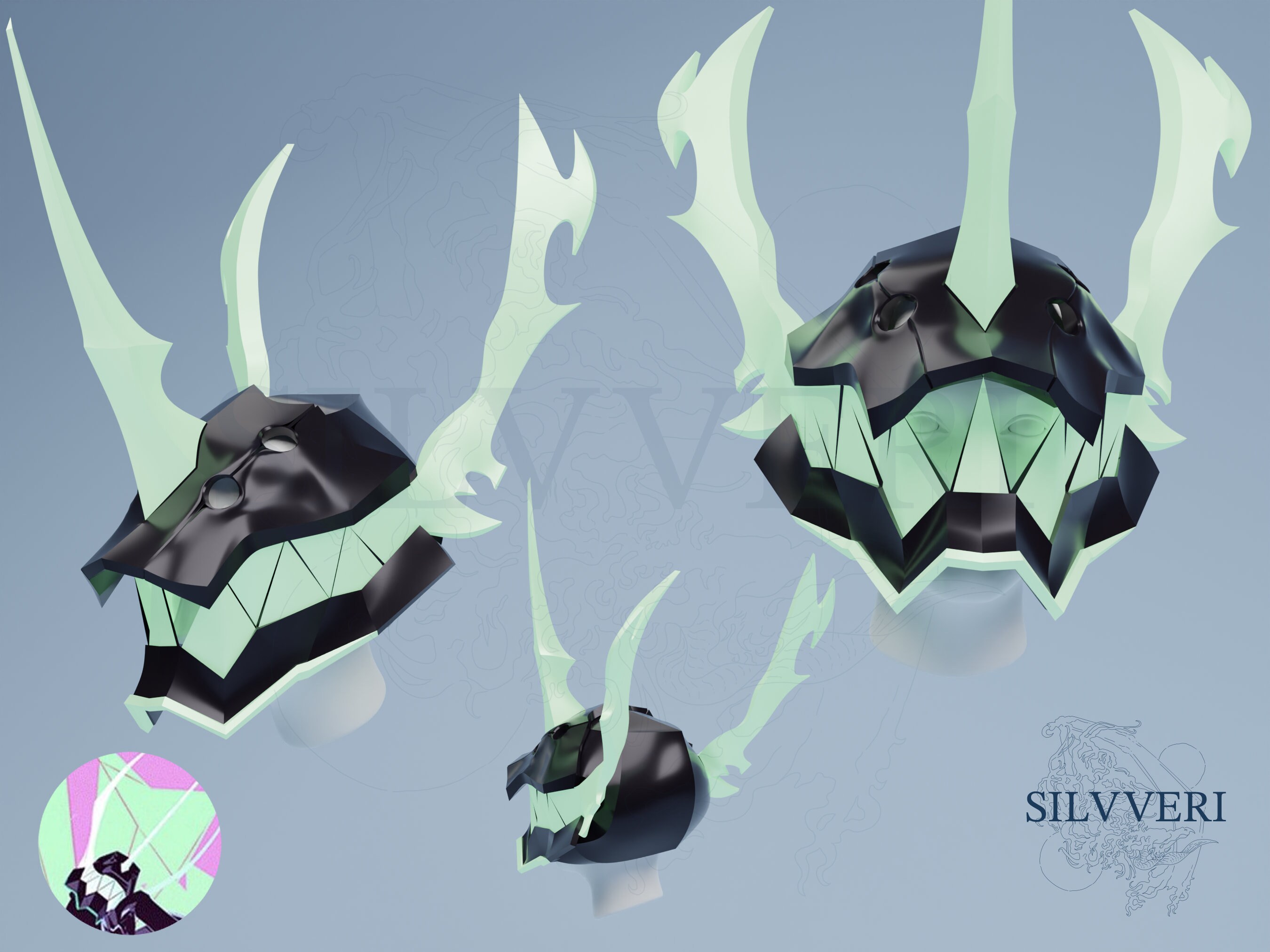 Lio Fotia Cosplay Helmet mad Burnish Promare Instant Download STL Files ...