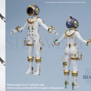 Freminet Helmet for Cosplay - Genshin Impact - Instant Download STL ...