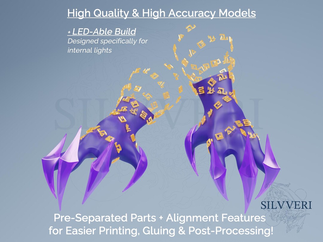Cyno Pactsworn Pathclearer Burst Claws for Cosplay - Genshin Impact ...