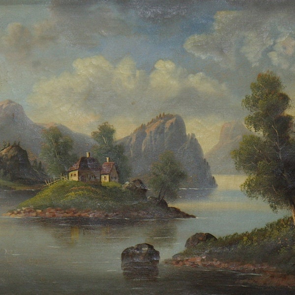 Alpine Painting - Etsy