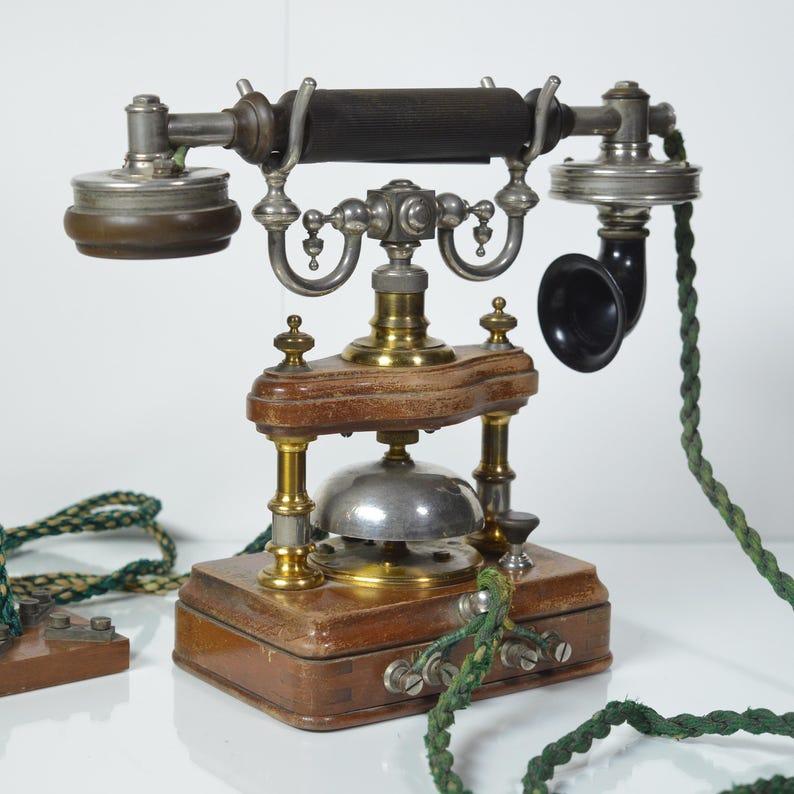 L. M. Ericsson BC 2000 Telephone Made in 1900 Designed as Old Times ...