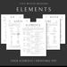 Four Elements Book of Shadows Printable Pages (digital Download) - Etsy