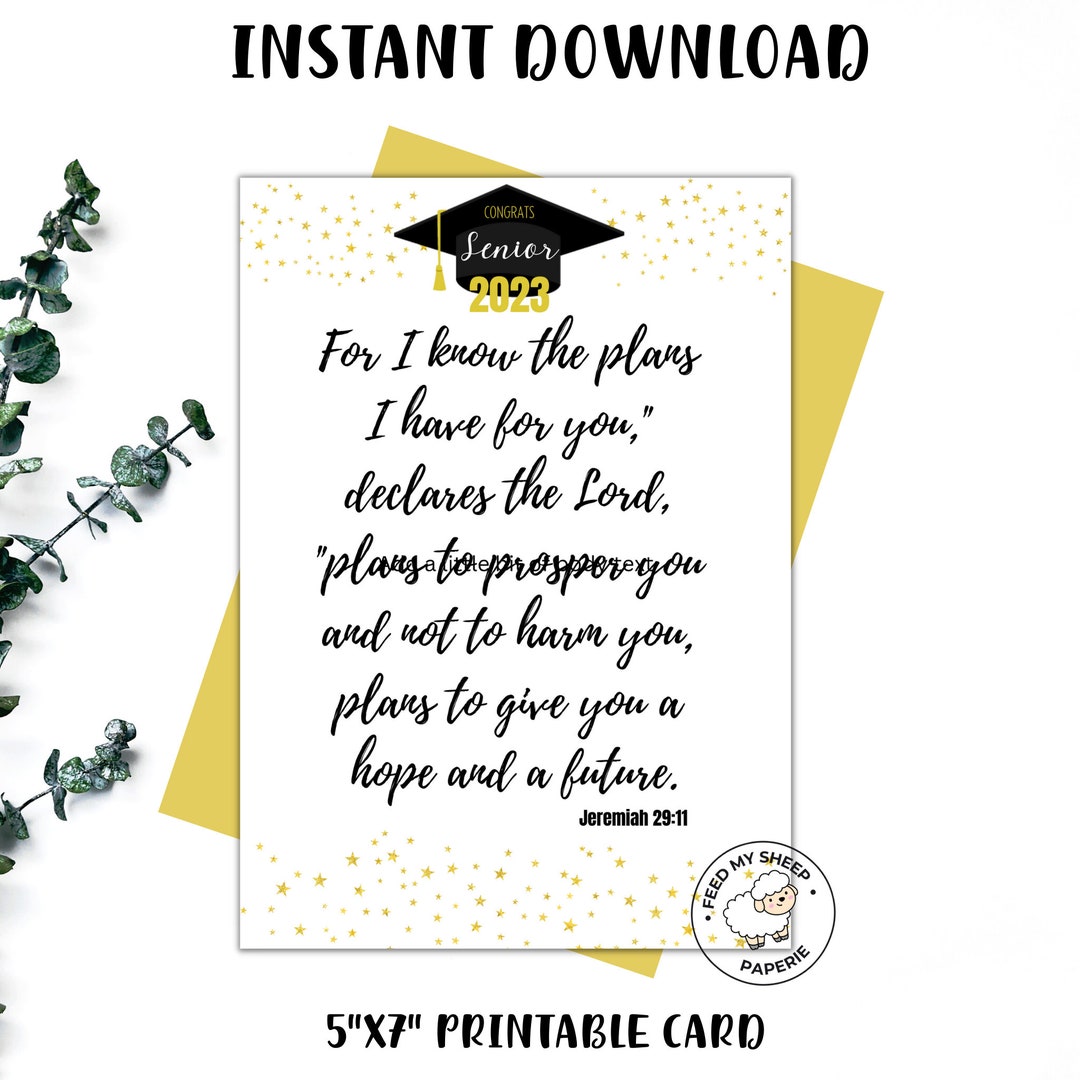 GRADUATION CARD GRAD Christian Card Meaningful Graduation - Etsy Canada