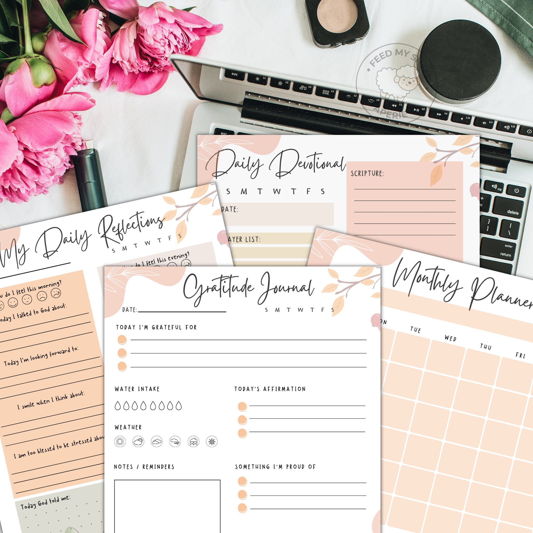 FALL DAILY DEVOTIONAL | Printable Daily Devotional | 8.5" X 11" Daily ...