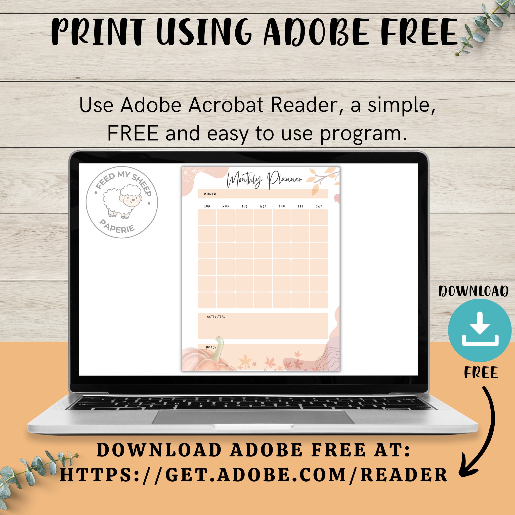 FALL DAILY DEVOTIONAL | Printable Daily Devotional | 8.5" X 11" Daily ...