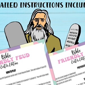 EASTER Friendly Feud | Easter Bible Friendly Feud | Game Night | Easter ...