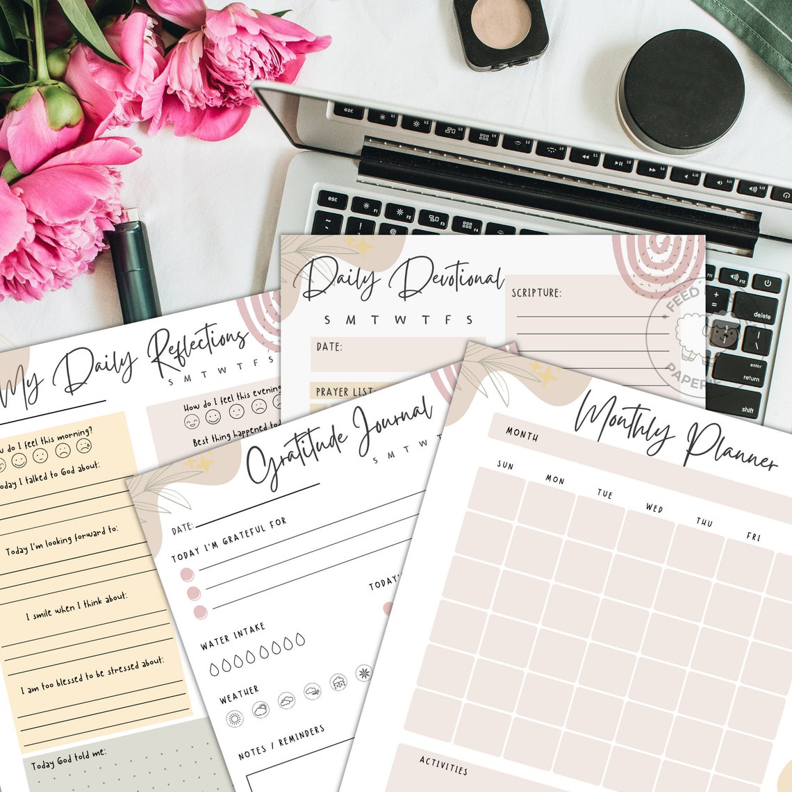 DAILY DEVOTIONAL Printable Daily Devotional 8.5 X - Etsy