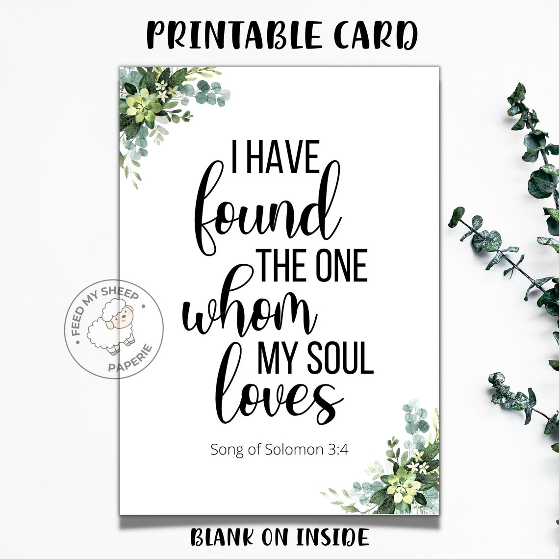 Printable Christian Wedding Card Wedding Card Christian Wedding Card ...