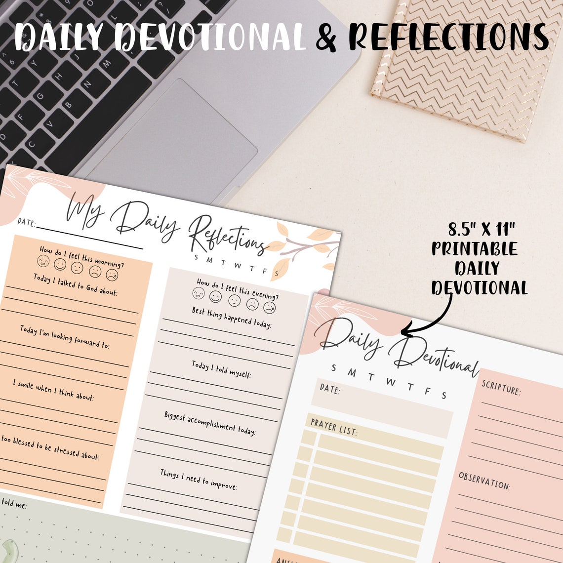 FALL DAILY DEVOTIONAL Printable Daily Devotional 8.5 - Etsy