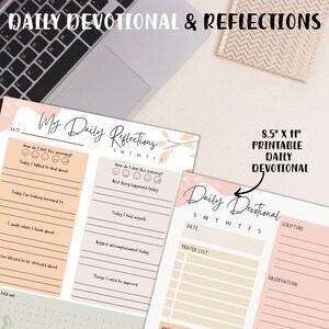 FALL DAILY DEVOTIONAL | Printable Daily Devotional | 8.5" X 11" Daily ...