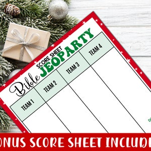 Christmas Bible Trivia Jeopardy Game: Family Fun (PDF Download) - Etsy